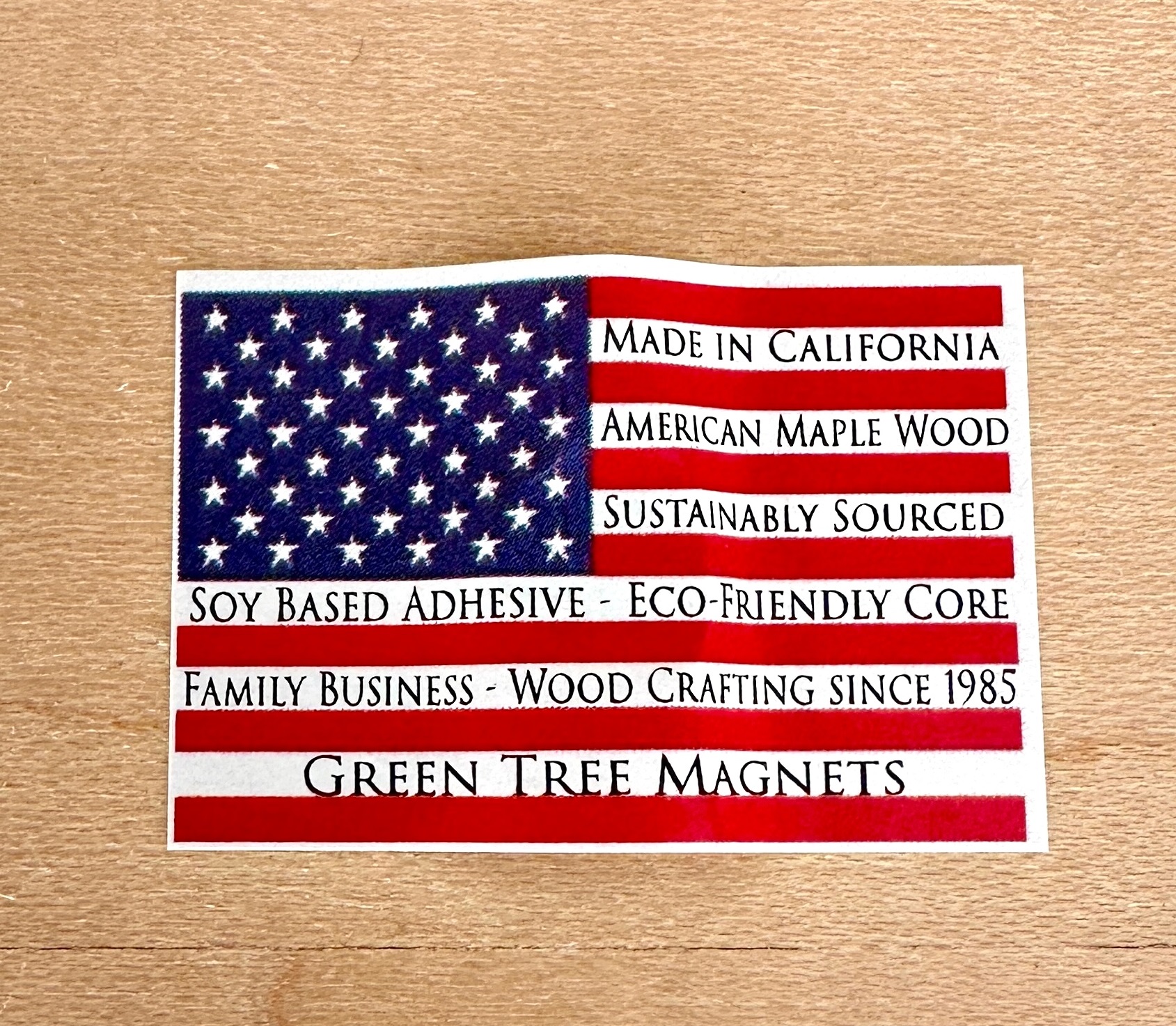 Seattle Sound Magnet Maple Magnet #M511